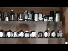 China Safety Hexagon Black Screws And Nuts Galvanized Lock Nut M3-M20 for sale