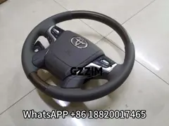 China Car Steering Wheel Interior Steering Wheel For Toyota Land Cruiser FJ200 LC200 Old To New 2008-2015 To 2016+ for sale