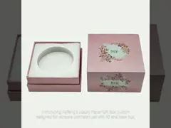 China Luxury Paper Gift Box Custom Design Packaging Skincare Cosmetics Set Lid And Base Box For Skincare Bottle Packaging for sale