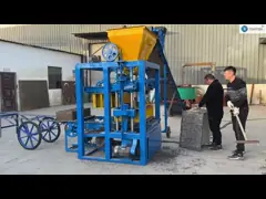 China Cement Concrete Block Diesel Brick Making Machine Brick Paver Machine for sale