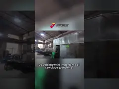 Factory full production line Saw blade quench hardening