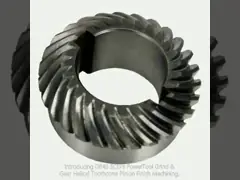 Power Tool Grindin Gear Helical Tooth Cone Pinion Finish Machining