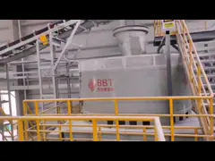 China BBT TWPM-185 Wheel Wet Pan Mill 1850mm Roller 40-50 m³/h Capacity for Clay Brick Production Line for sale