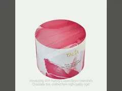 China Open Doors Valentines Chocolate Box  Luxury Packaging Chocolate Biscuit Box for sale