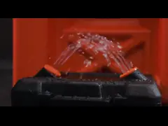 0204-1021 Orange Portable Gravity Fed Eyewash 14 Gallons 53 Liters