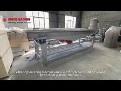 Vibrating screen