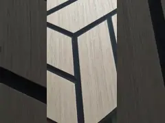 China Wood Grain Hexagonal 3D Panels: Factory Made Superior Sound Effect And Design Masterpiece for sale