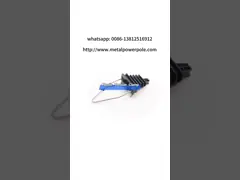 Electric power fittings Plastic tension clamp