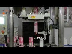 自動高速水飲料ボトル収縮袖ラベル包装ラベル付けマシン