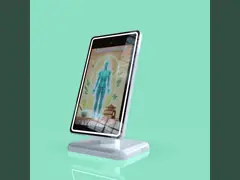 China JP1114 Desktop Facial Recognition 10.1-inch Identity Verification All-in-One Machine Two-Way Video Intercom with an indoor unit or central management system for sale