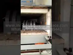 gas fired industrial heat treatment furnace