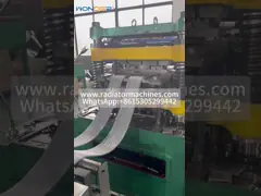 High speed aluminum fin stamping machine