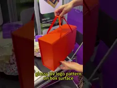 UV Logo Magnetic Box with Handle