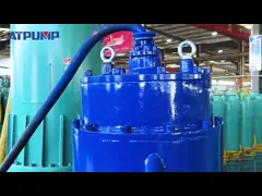 China Emergency Submersible Sewage Pump Ultra Quiet 22kw Flow For Hotels Hospitals & Heavy Rain Floods for sale