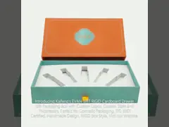 Custom Logo Wholesale Eva Insert Rigid Cardboard Drawer Gift Packaging Box With Eva Foam Insert