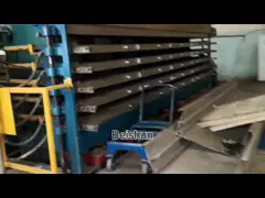 China 4-Layer Rubber Tire Tread Vulcanizing Press for Truck Retreading with 10-20MN Pressure and 100-180°C Temperature Range for sale