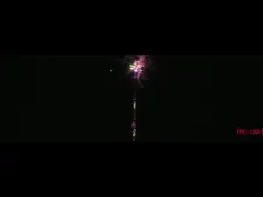 Liuyang Outdoor 100 Shots Salute Cake Fireworks CE Approved