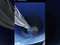 China Automated Production 3lpe Pipe Line Internal External Fbe Powder Coating Machine  for sale