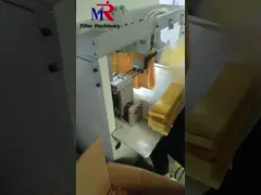 1000mm Truck Air Filter Making Machine 50Hz Paper to Paper Hotmelt Cutting Machine (Motore per la lavorazione del filtro dell'aria da camion)