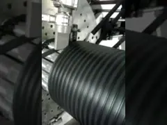 HDPE Double Wall Corrugated Pipe Production Line