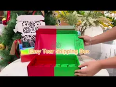 Customization Rigid  Corrugated Cardboard Box For Skin Care Products