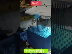 High Speed Fin Stamping press Machine Processing line