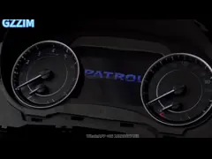 China Toyota Land Cruiser 200 2008-2021 Gauges LCD Dashboard Digital Instrument Cluster Multifunction Speedometer for sale