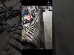 China Q345B Chrome Coating Cooling Roller with Double Shell Construction for Precision Film Shaping and Dynamic Balance G2.5 for sale