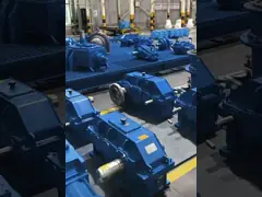 H2SH Corrente a guinzaglio a guinzaglio elicoidale a albero parallelo con alloggiamento in ferro fuso ad alta capacità di coppia e ingranaggi a terra di precisione