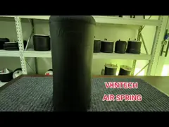 How is good vulcanized rubber for air spring made?