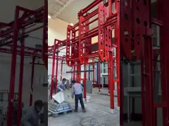 Power And Free Conveying System With Lifting Machine For Coating Production Line