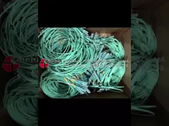 China MPO APC Male To FC APC Fan Out Cable Single Mode 12 Fiber For High Denstity Application for sale