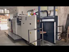 China Anti Static PET PVC Thermal Film Flute Laminating Machine for sale