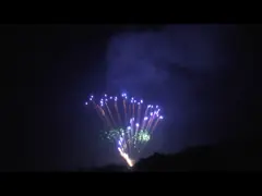 Mandarin 100 Shots Professional Cake Fireworks For Festival Celebration