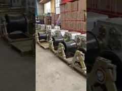 中国 50KNケーブル牽引ウィンチ 5T 建設用ガソリンケーブル牽引ウィンチ 販売のため