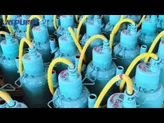 China Powerful And Reliable Submerged Sewage Pump 280kW 200hp 50m³/H 700m Large-Flow Explosion Proof for sale