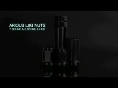 중국 M12*1.25 스테인리스 스틸 로그 너트 M12*1.5 크롬 접착 로그 너트 판매용