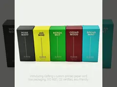 Factory Wholesale Essential Oil Paper Box Custom Printed Paper Card Box Packaging