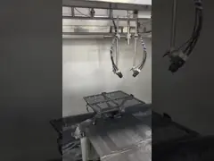 China Customized Wet Painting Booth with Automatic Spray Painting Coating Machine and Customizable Coating Solution for sale