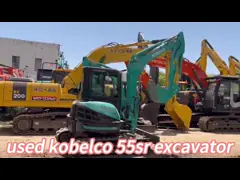1850 Working Hours KOBELCO SK55 Crawler Excavator Digger For Construction Machinery