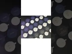 China Powder Compact Heat-Sealing Film Lid For Cosmetic Pressed Powder for sale