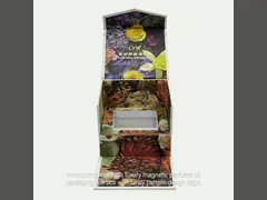 Custom Plain Women Men Perfume Oil Packaging Gift Box Luxury Magnetic Box With Fancy Pattern Design Logo