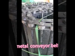 China Hinged Steel Belt Conveyor Belt Apron Plate Chip Metal Conveyor Belt For Transport for sale