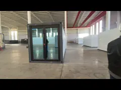 China Customizable Expandable Double Wing Container House with Grade 8 Earthquake Resistance and Natural Ventilation Systems for sale