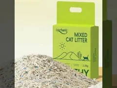 China Multi Fragrance Tofu Bentonite Cat Litter ODM Organic Cat Litter Sand for sale