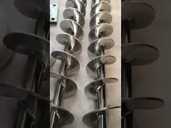 China Bulk Material Conveyor Mixer Stainless Steel Screw Shaft For Physical Mixer for sale