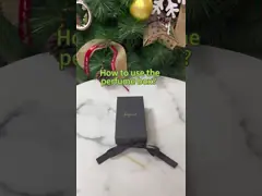 Elegant Purple Flip Top Pen Gift Box With Handles Ribbon Closure Luxury Packaging