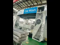 Kolon rollover 5brushes car wash machine full container shipping to Peru!