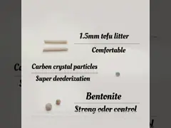 100% Natural Factory Mixed Cat Litter Customizable Scent Dust-Free Eco-Friendly and Biodegradable
