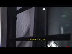 Fire And Knife Proof Security Screen Mesh In stainless steel wire